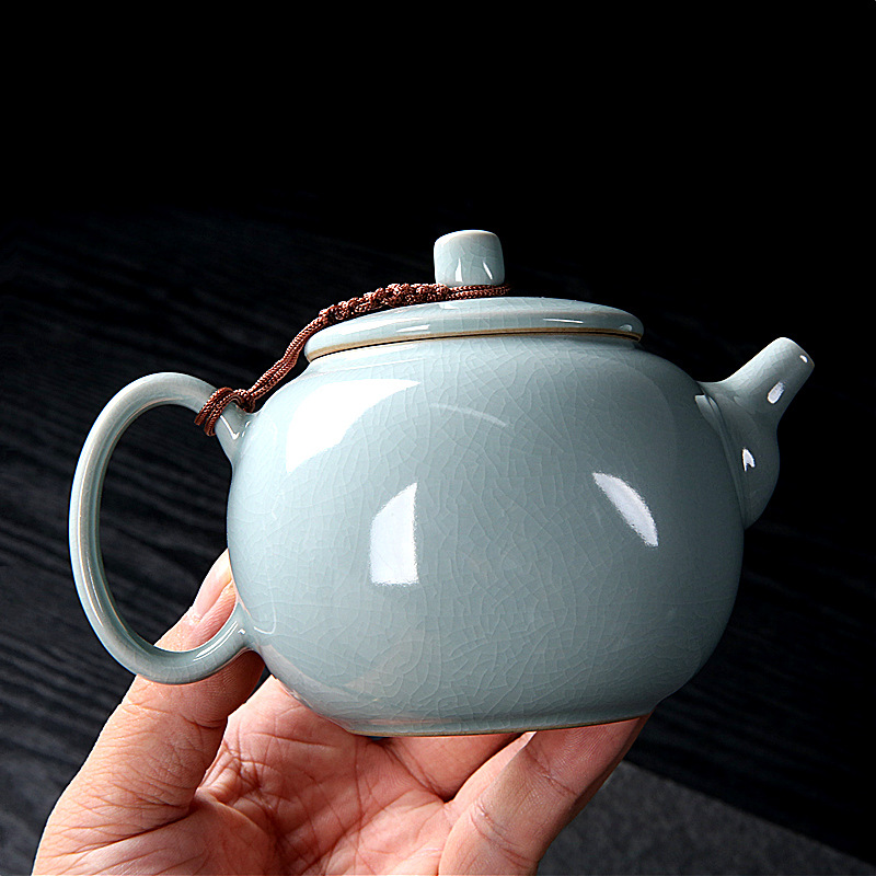 Japanese Ru Kilns Ceramic Kung Fu Tea Set - Large Single Teapot for ...