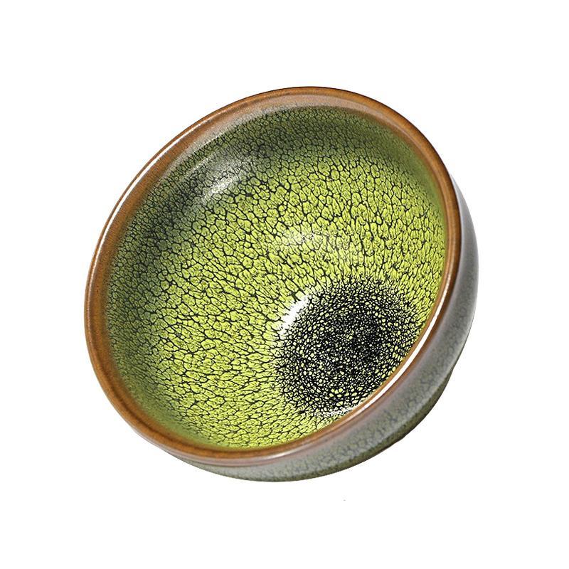 Sunflower Jian Zhan Handmade Tenmoku Tea Cup - chinesetea4u