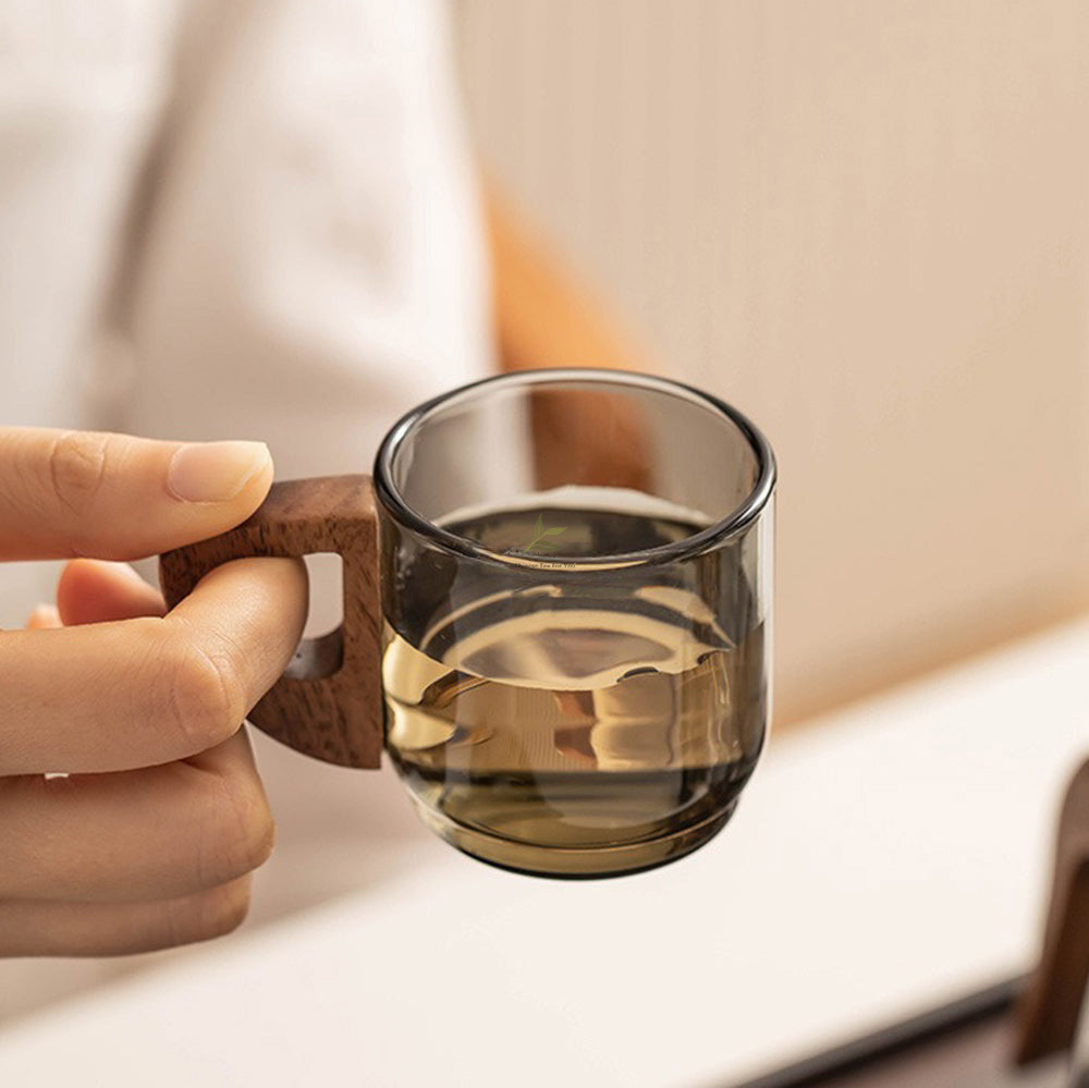 Mountain Mist Glass Tea Set