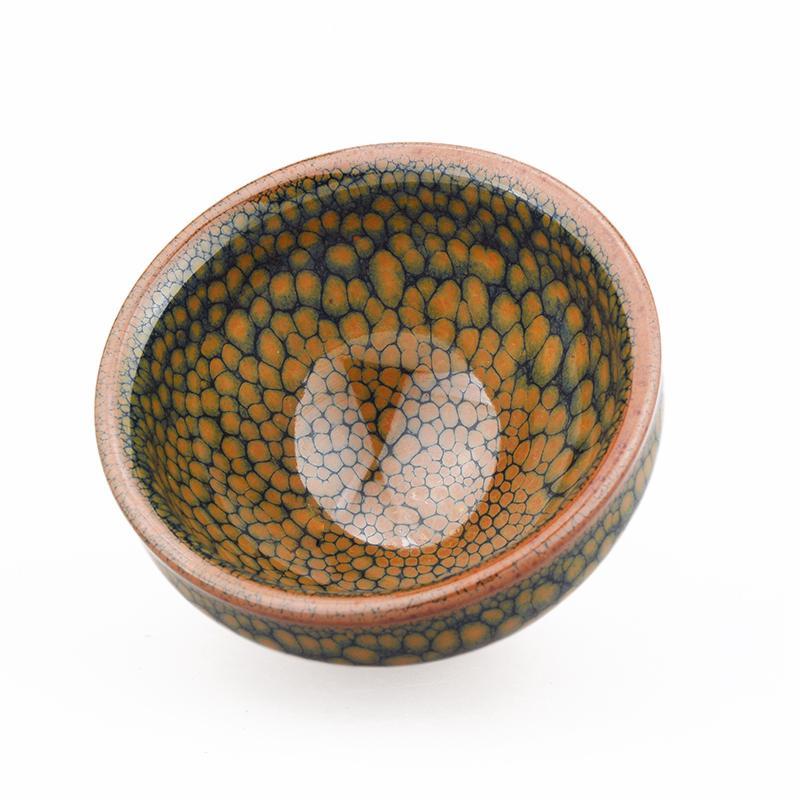 Wood Jian Zhan Handmade Tenmoku Tea Cup