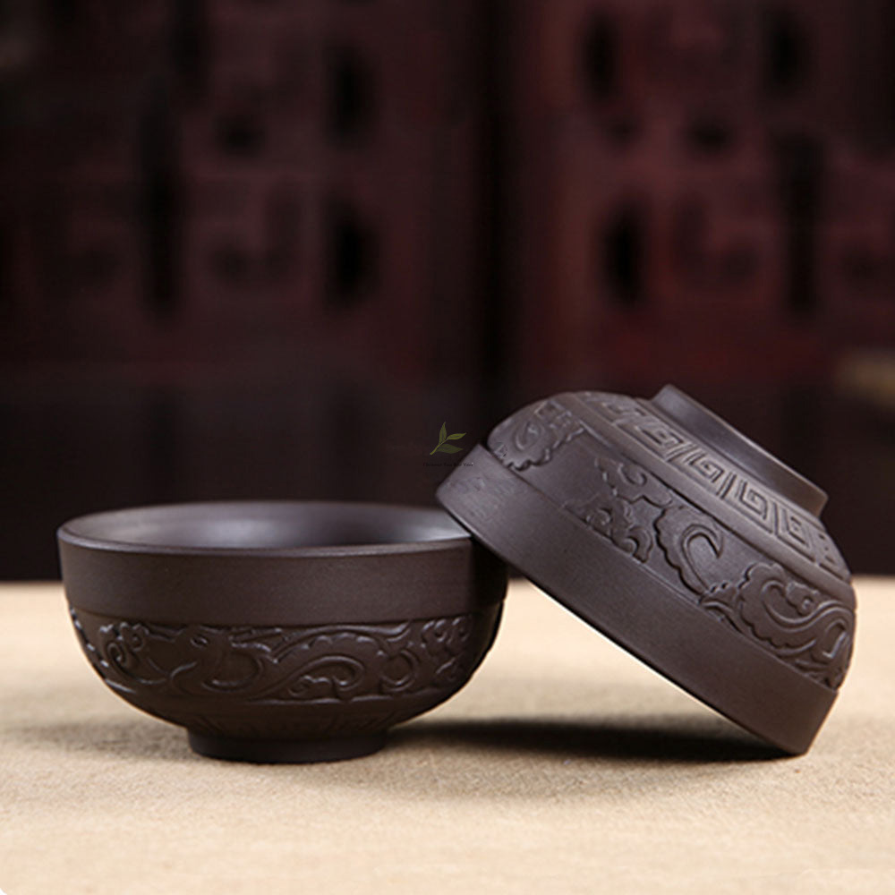Pi Xiu Yixing Purple Clay Tea Set