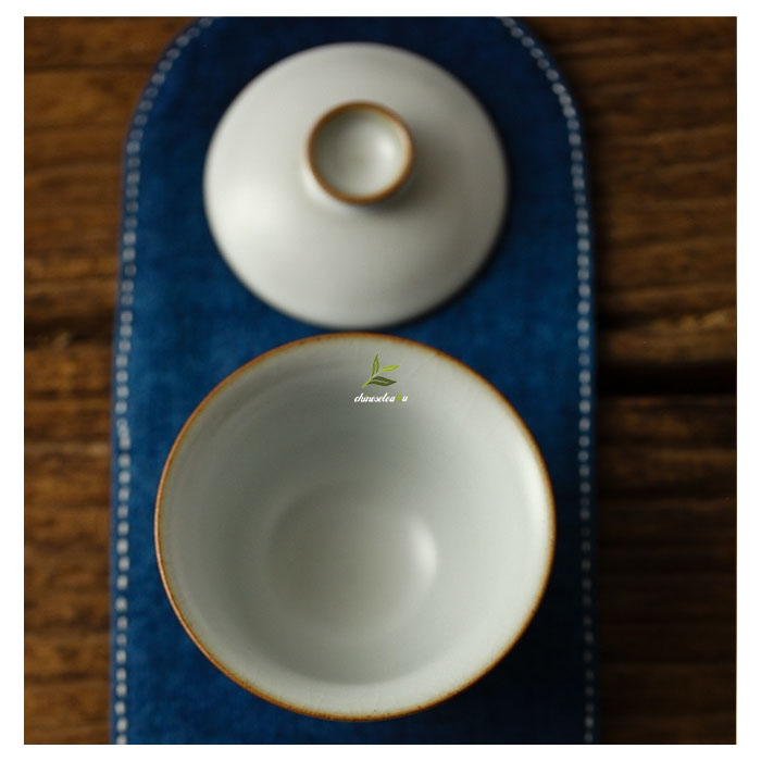 Ru Kiln Handmade Cat Gaiwan – Traditional Ruyao Gaiwan with 160ml ...