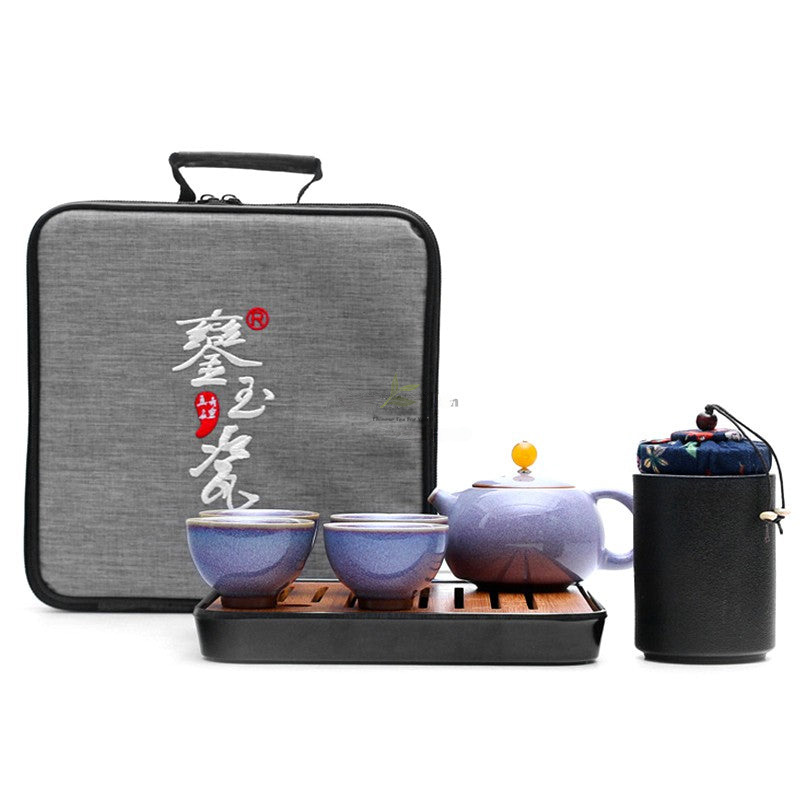 Transmutation Ceramic Portable Tea Set