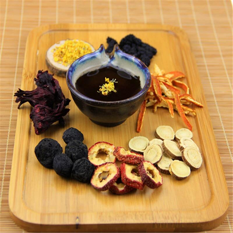Black Plum Flower Tea - Natural and Pure Dried Sour Plum Infusion